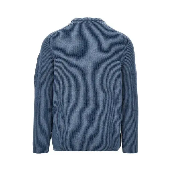 C.P. COMPANY Knitted Sweater - Blue