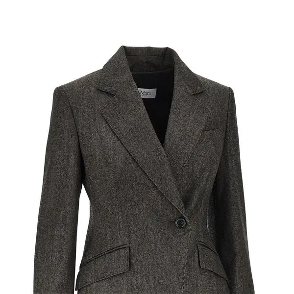 Max Mara Virgin Wool Double-breasted Jacket