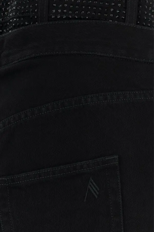 Attico Denim Bermuda Shorts