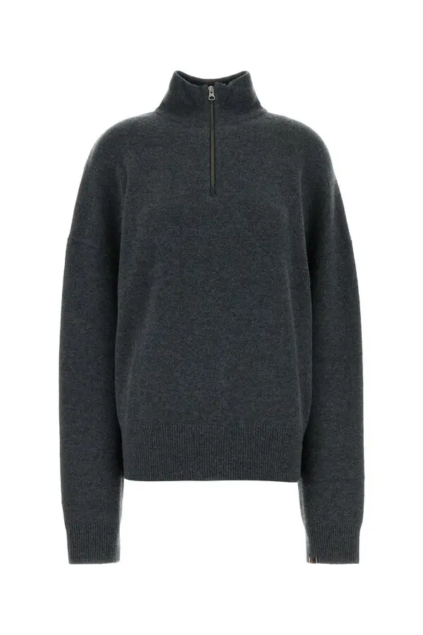 Extreme Cashmere Dark Cashmere Blend N°235 Sweater - Grey