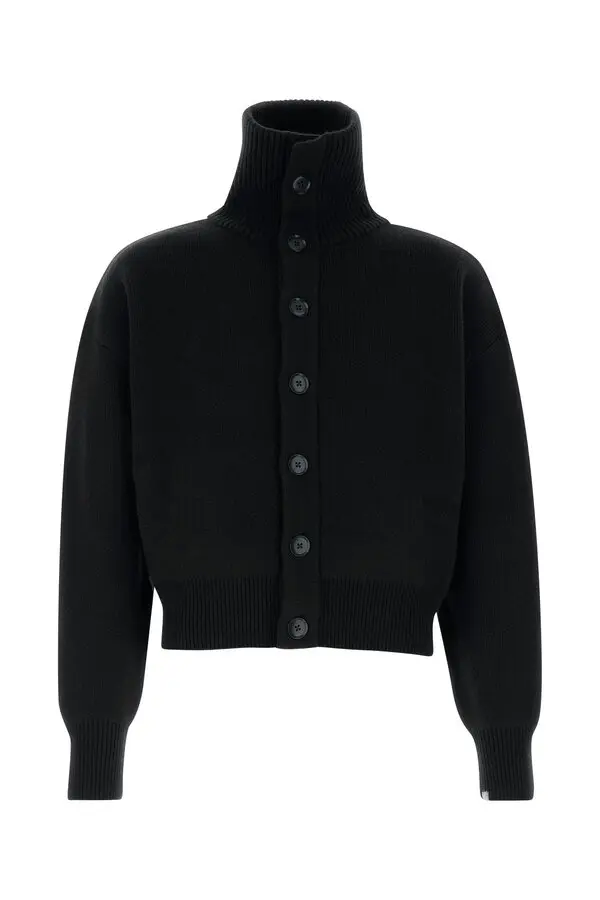 Extreme Cashmere Cashmere High Collar Cardigan