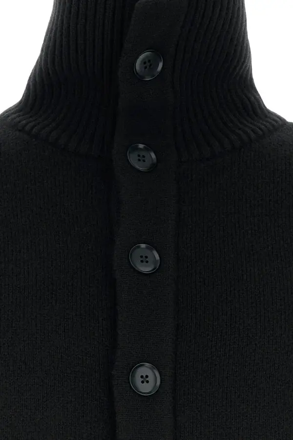 Extreme Cashmere Cashmere High Collar Cardigan