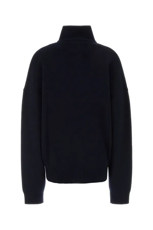 Extreme Cashmere Navy Cashmere Blend N°235 Sweater
