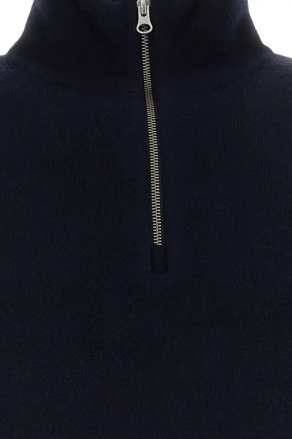 Extreme Cashmere Navy Cashmere Blend N°235 Sweater