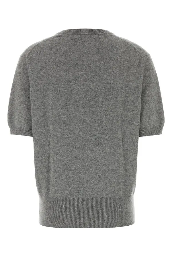 Extreme Cashmere Grey Stretch Cashmere Blend N°490 Sweater