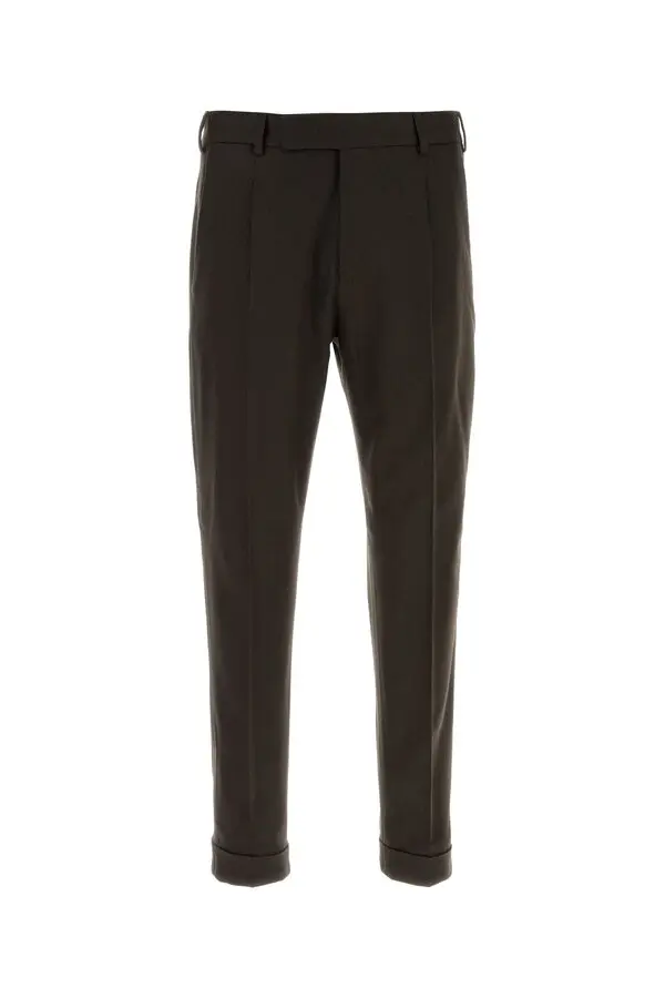 PT TORINO Dark Stretch Wool Blend Pant
