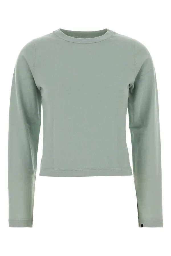 Extreme Cashmere Mint Cotton Blend N°451 Sweater - Green