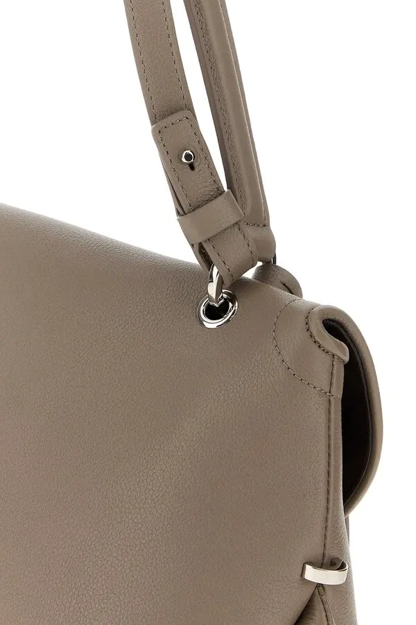 FERRAGAMO Dove Leather Sofia 2026 Handbag