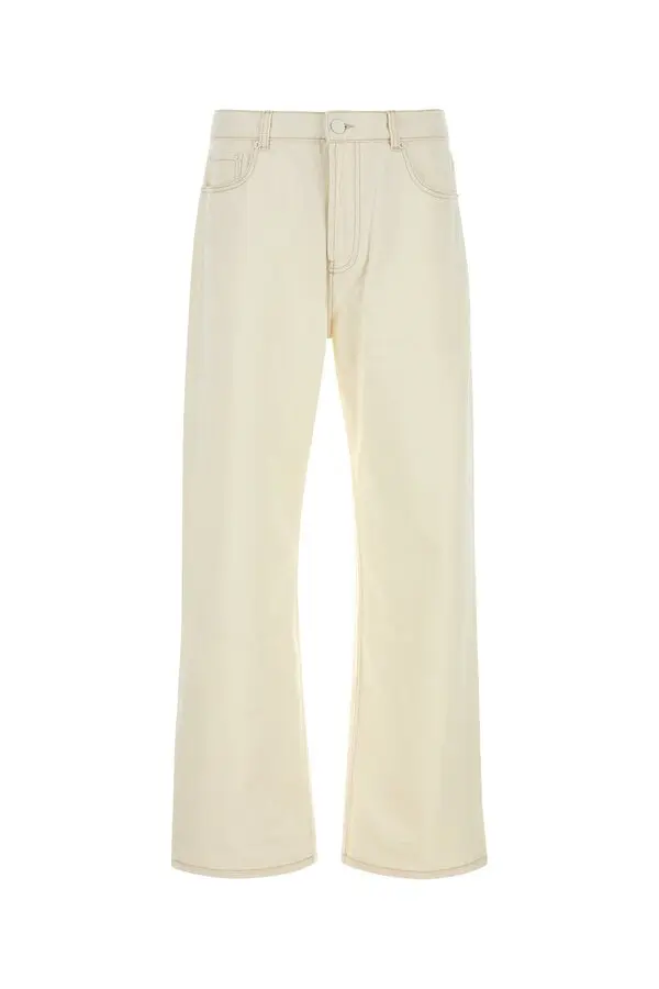 AMI Paris Ivory Denim Jeans