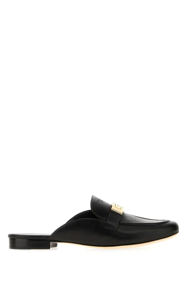 Tory Burch Leather Leelee Slippers