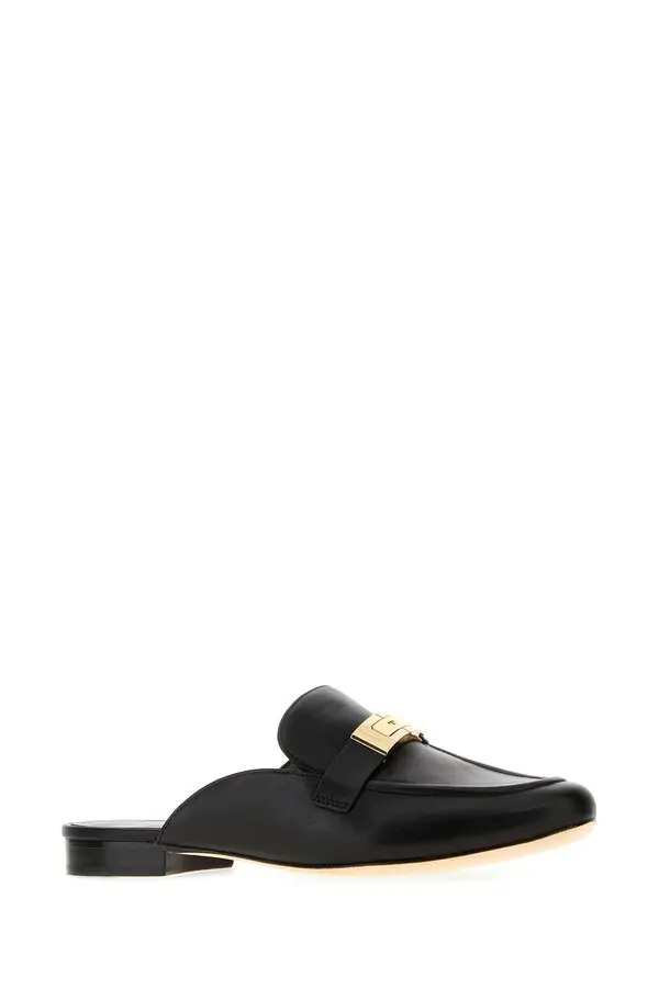 Tory Burch Leather Leelee Slippers