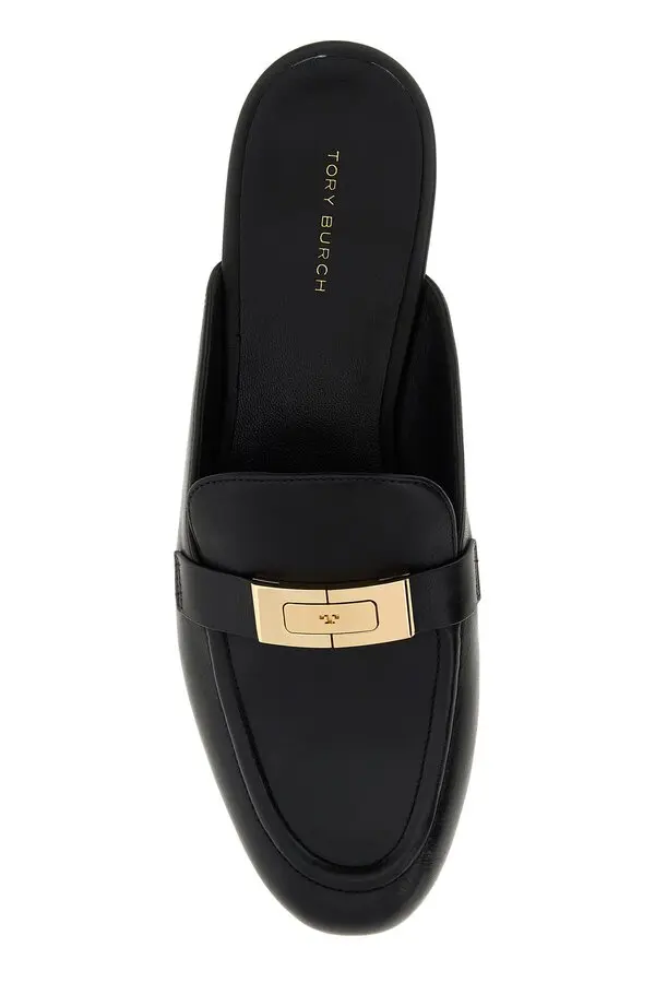 Tory Burch Leather Leelee Slippers
