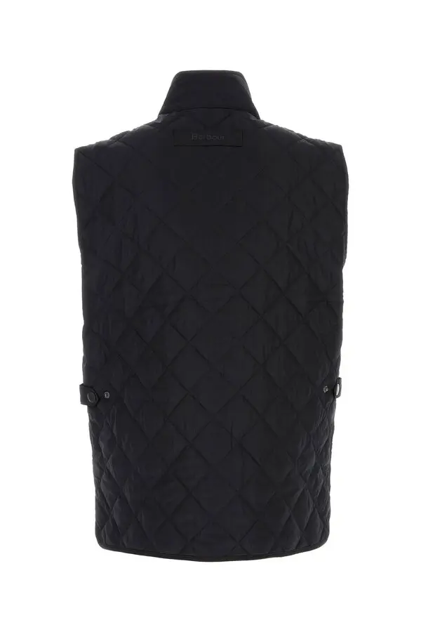 Barbour Quilted Sleeveless Vest With High Neck