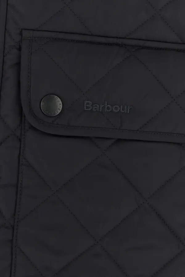 Barbour Quilted Sleeveless Vest With High Neck
