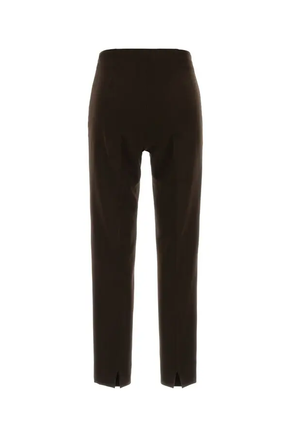 PT TORINO Dark Stretch Polyester Gioia Pant - Brown