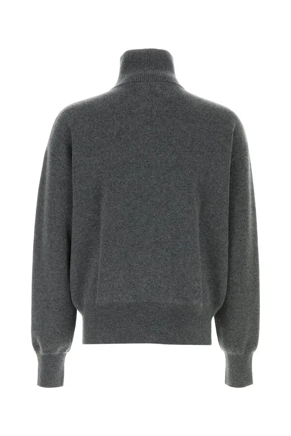 Extreme Cashmere High Neck Zip Up Cardigan