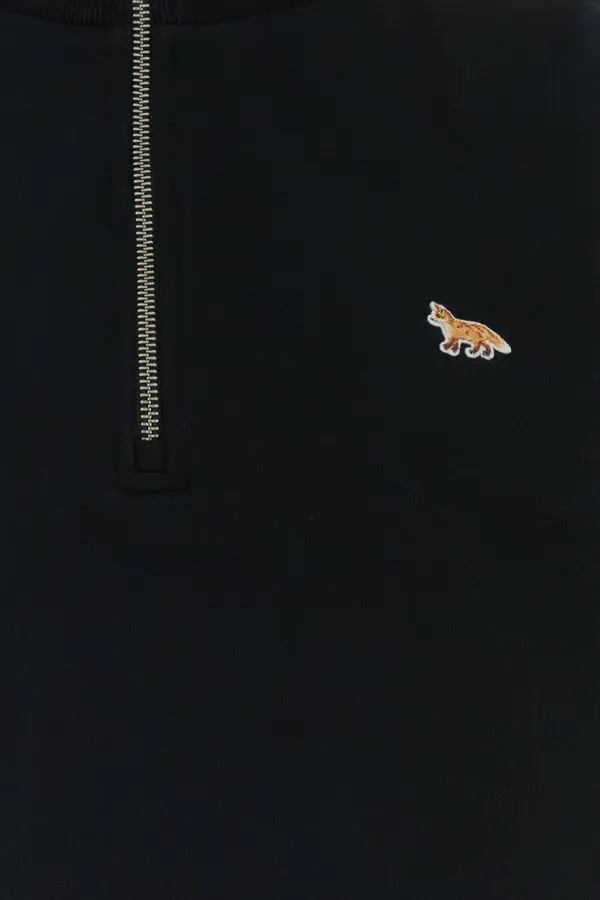 Maison Kitsuné Cotton Sweatshirt With Baby Fox Patch