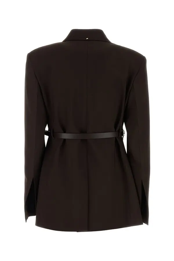 Sportmax Stretch Viscose Cinta Blazer