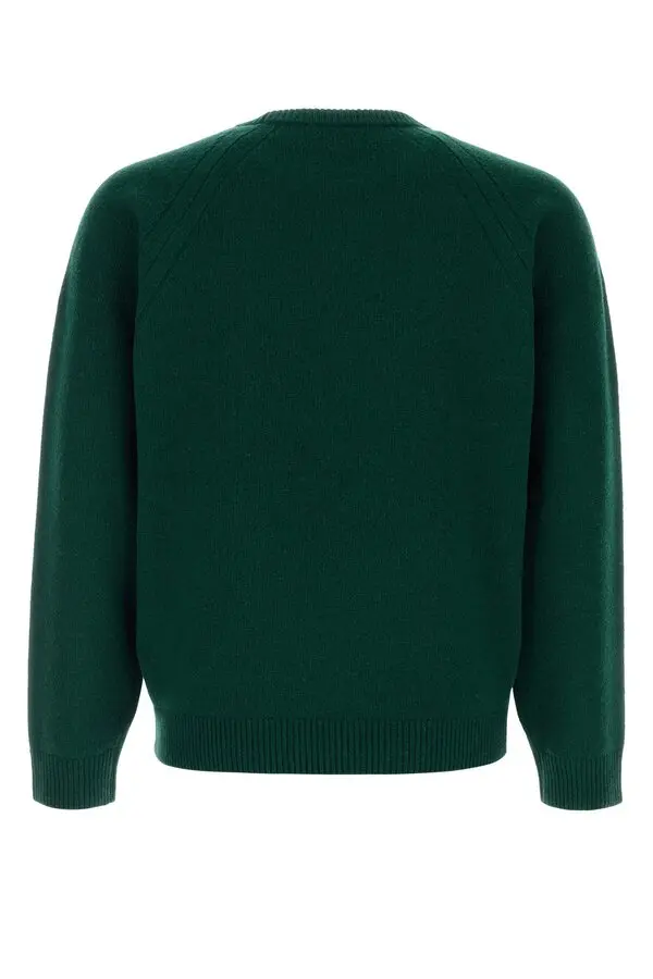 JW Anderson Wool Sweater With Embroidered Logo