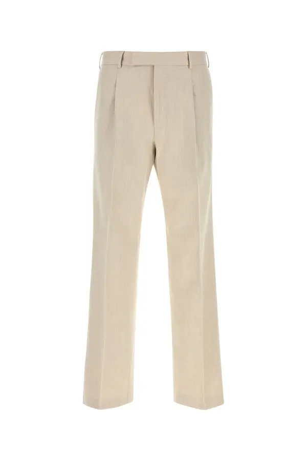 PT TORINO Sand Cotton Blend Pant - Light Brown