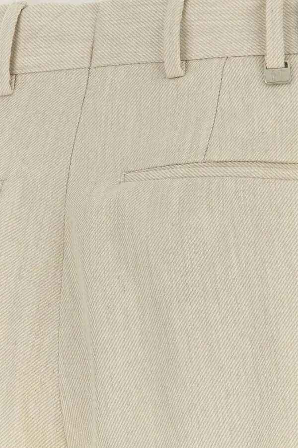 PT TORINO Sand Cotton Blend Pant - Light Brown