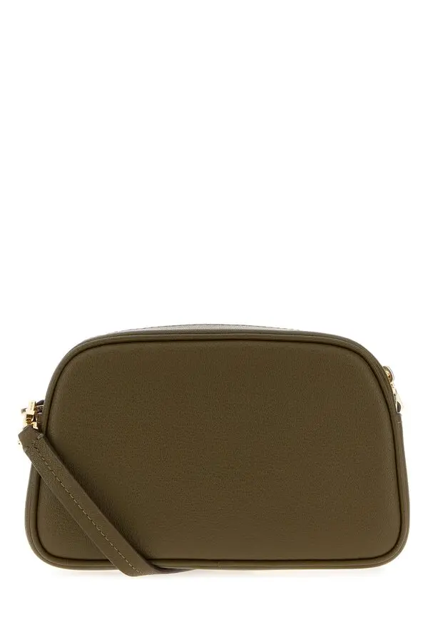 Michael Kors Olive Leather Crossbody Bag