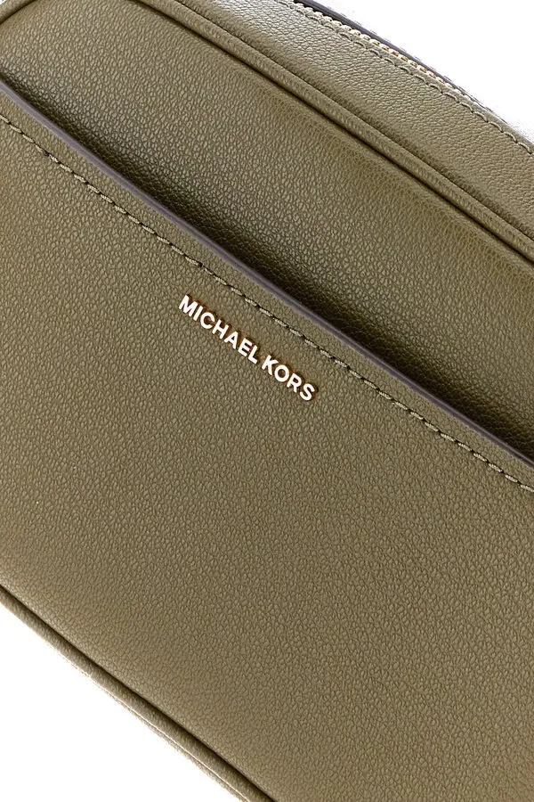 Michael Kors Olive Leather Crossbody Bag