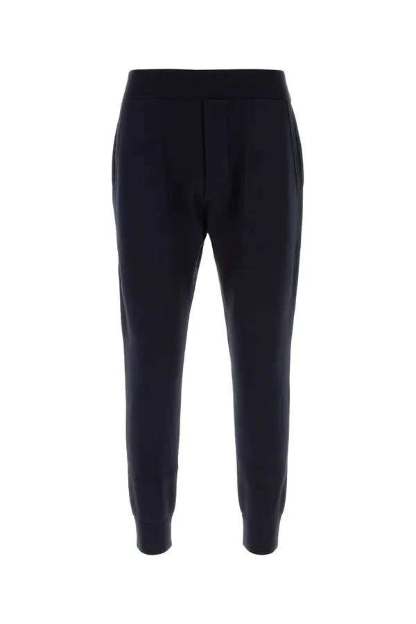 Dsquared2 Navy Knit Joggers - Blue