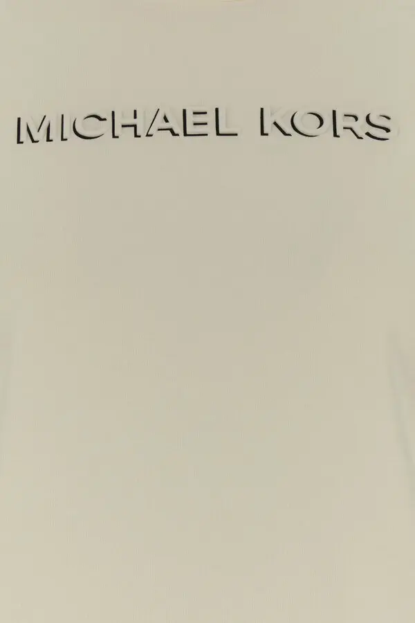 Michael Kors Cream Cotton T-shirt