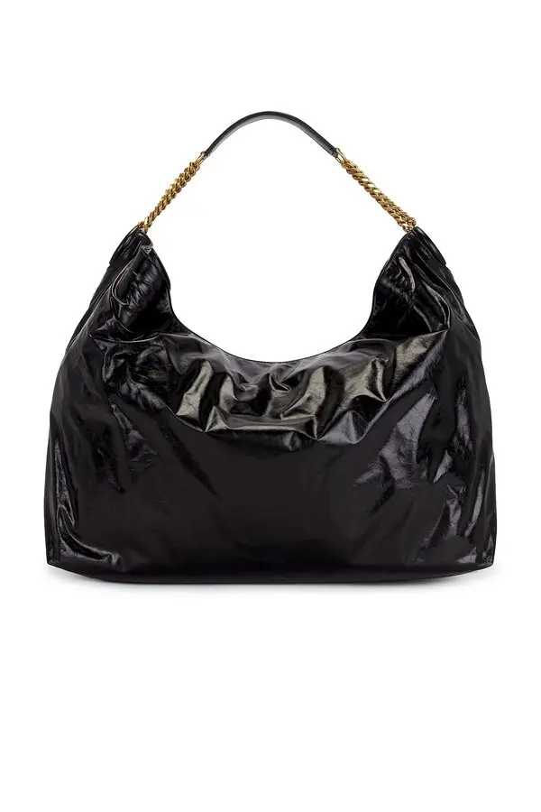 Saint Laurent Cassandre Hobo Bag - Nero