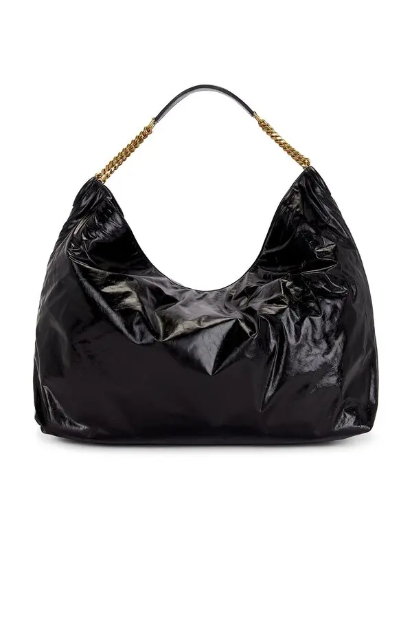 Saint Laurent Cassandre Hobo Bag - Nero