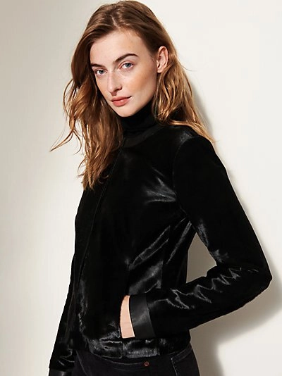 Overland Kyra Calfskin Leather Jacket
