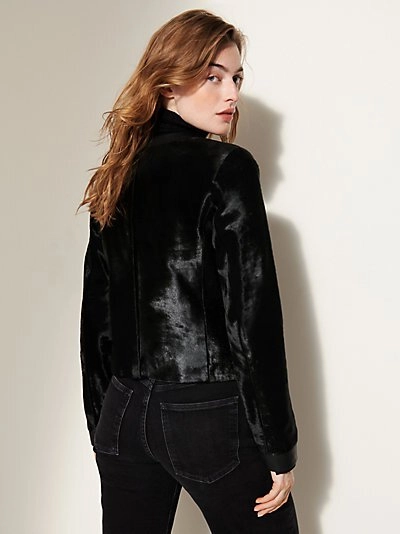 Overland Kyra Calfskin Leather Jacket