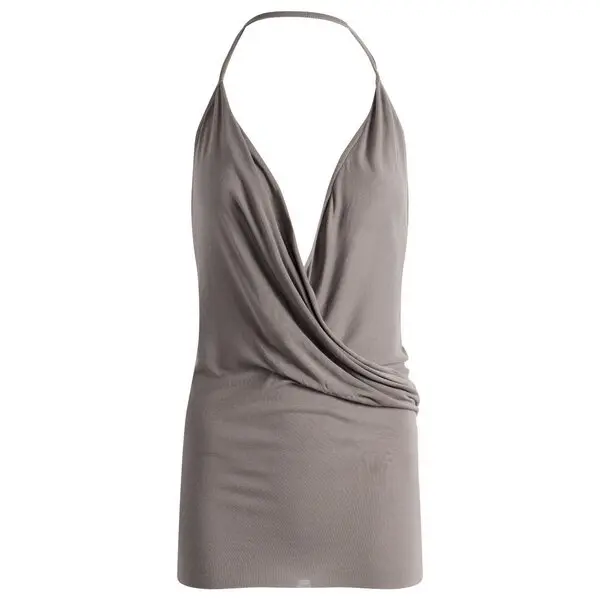 Rick Owens Draped Open Back Top