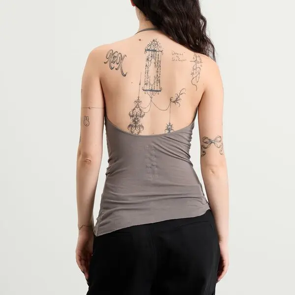 Rick Owens Draped Open Back Top