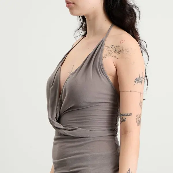 Rick Owens Draped Open Back Top