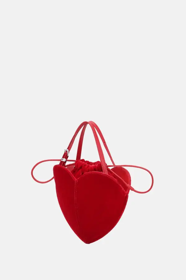 ROTATE BY BIRGER CHRISTENSEN Velvet Heart Bag - Red