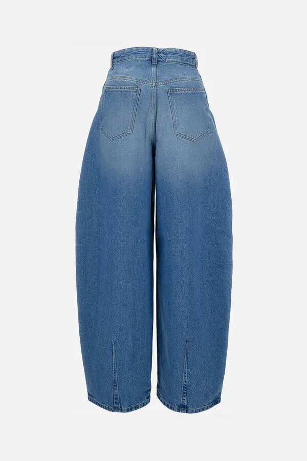Jacquemus Le De Nimes Oval Jeans - Sky Blue