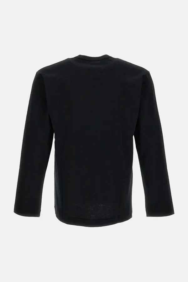 Play Comme Des Garcon Red Heart Emblem T-shirt - Black