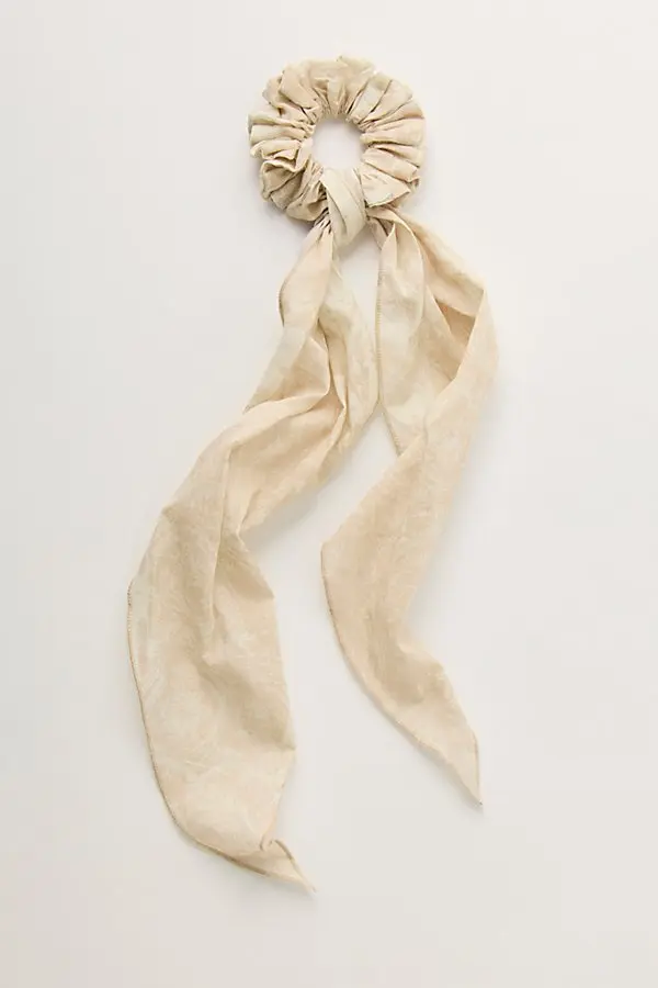Free People Amber Pony Scarf - Natural