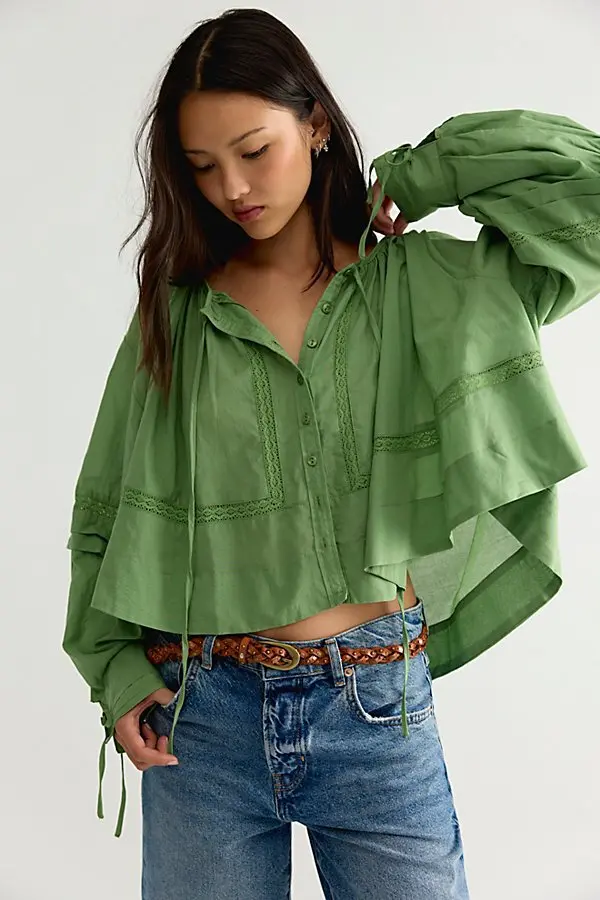 Free People We The Free La Lune Blouse