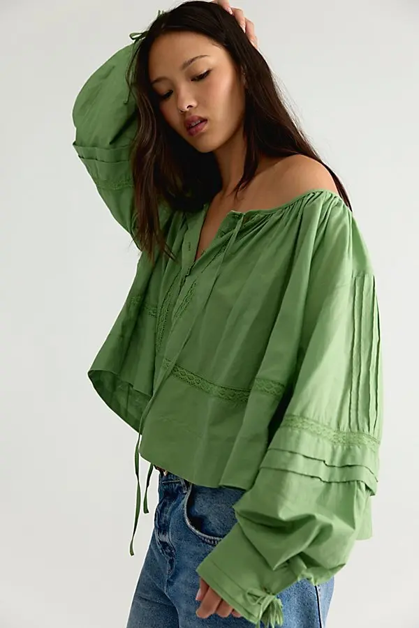 Free People We The Free La Lune Blouse