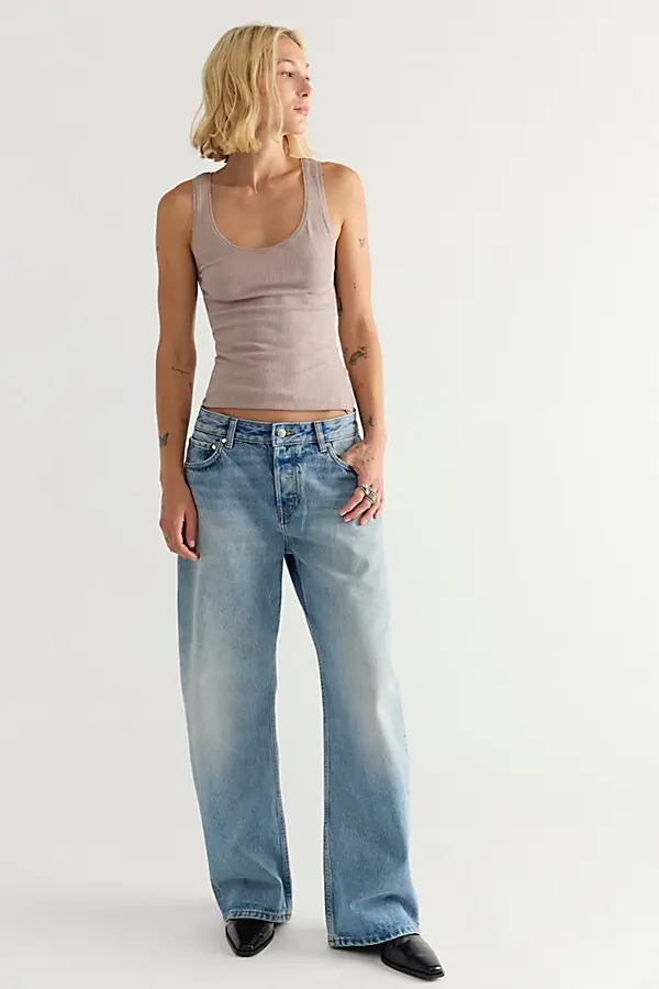 EB DENIM Shifter Bowed Jeans