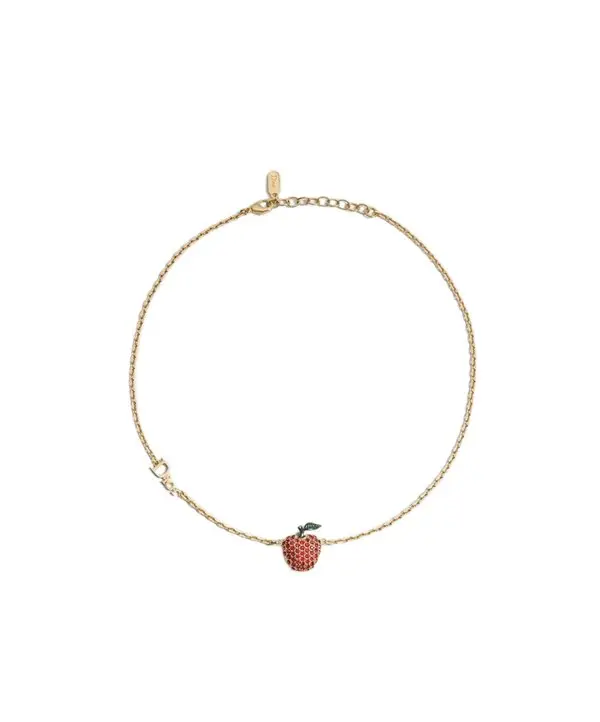 Dior Sparkling Fruit Necklace - Golden