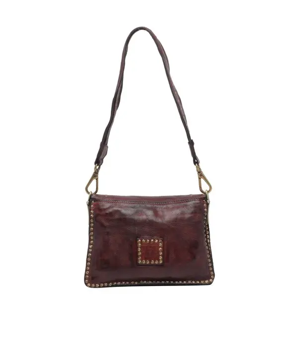 CAMPOMAGGI Agnese Studded Shoulder Bag
