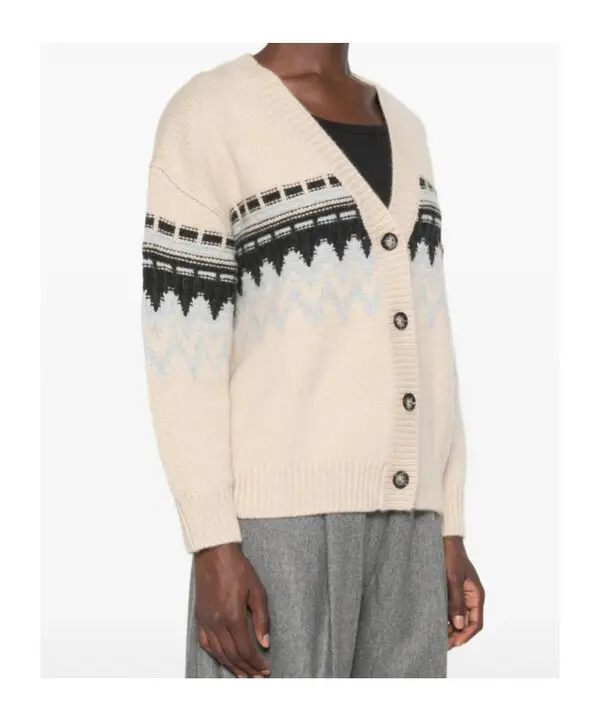 ALLUDE V-neck Cardigan