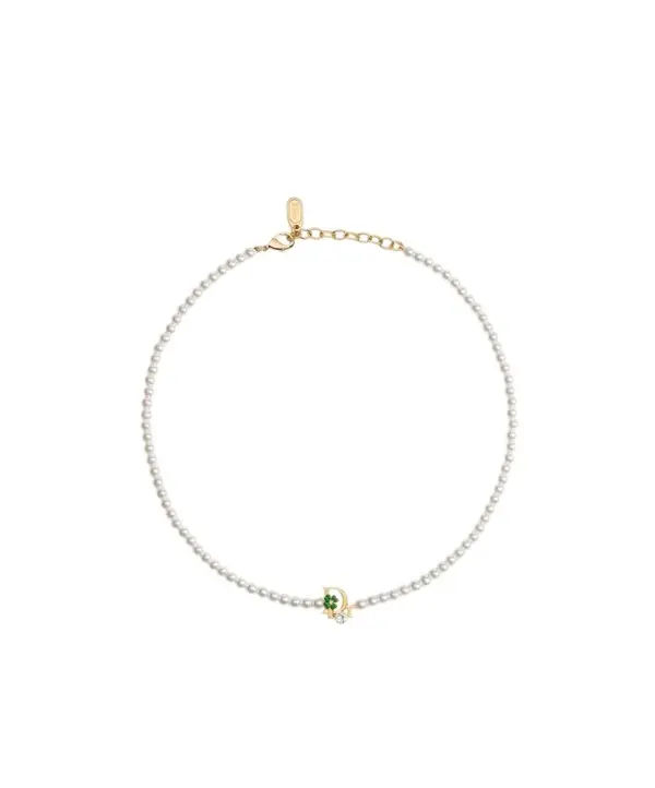 Dior Precious Clover Necklace - White