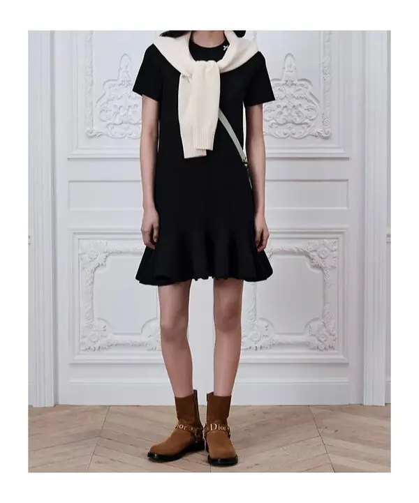Dior Godet Dress