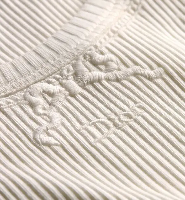 Dior Embroidered Fitted Tank Top