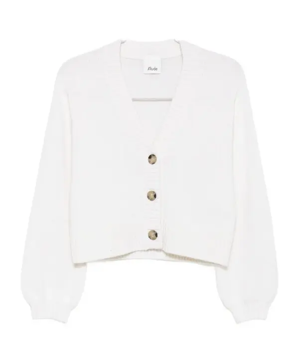ALLUDE V-neck Cardigan